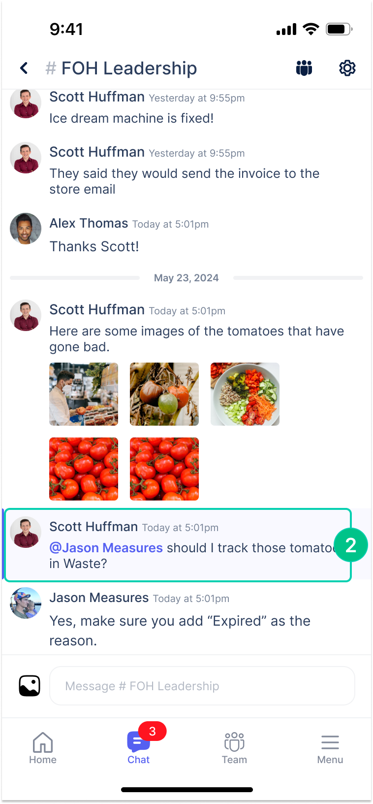 Edit a Chat Message – VSBL