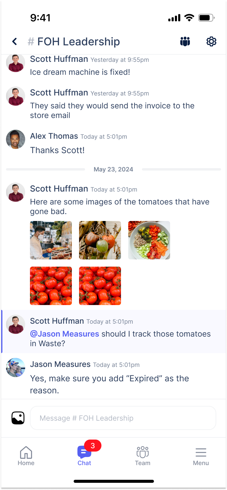 Send & View Chat Messages – VSBL