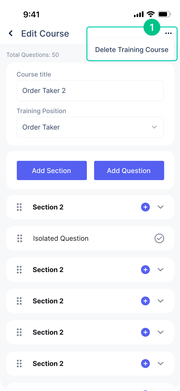 Create & Edit Training Courses – VSBL