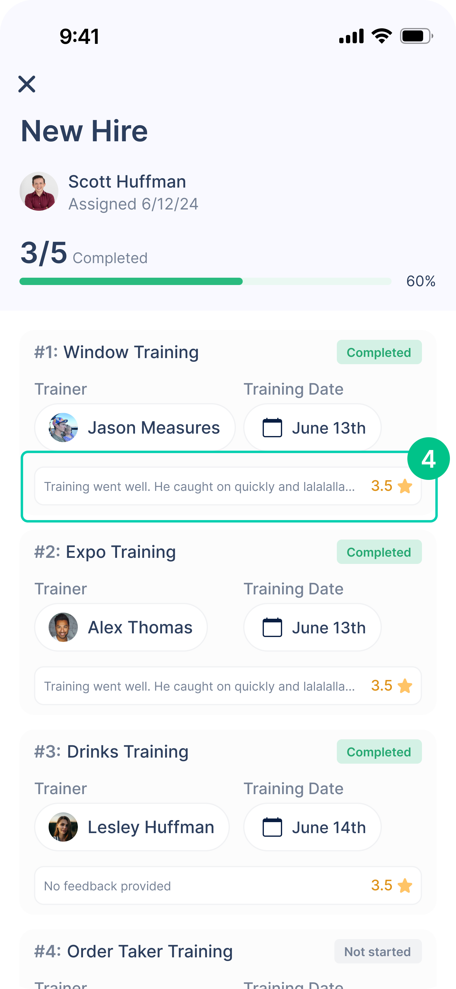 Add or View Training Feedback on Courses – VSBL