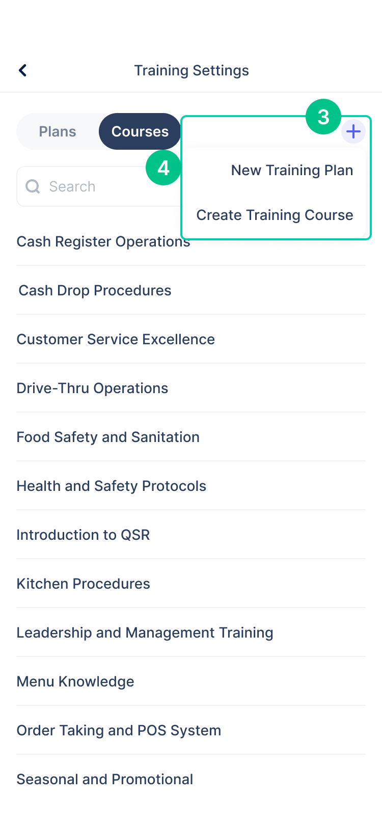 Create & Edit Training Plans – VSBL