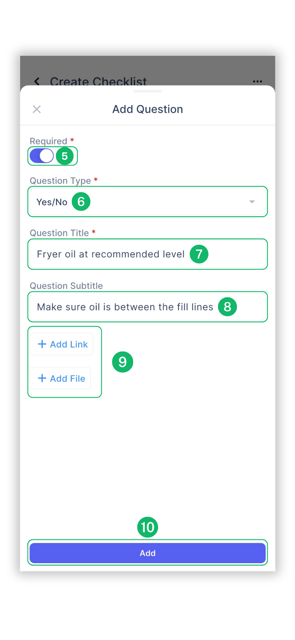 Create a Checklist (Mobile App) – VSBL