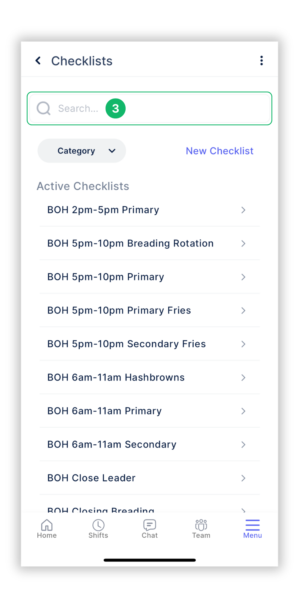 Create a Checklist (Mobile App) – VSBL