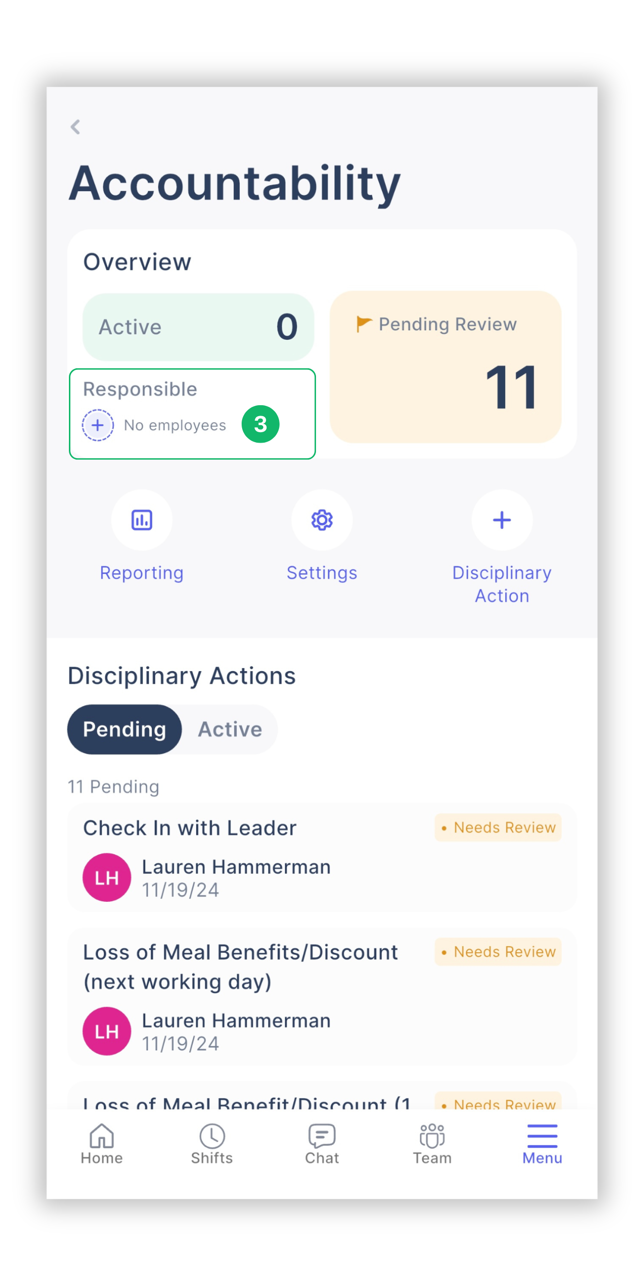 Assigning Responsibilities – VSBL