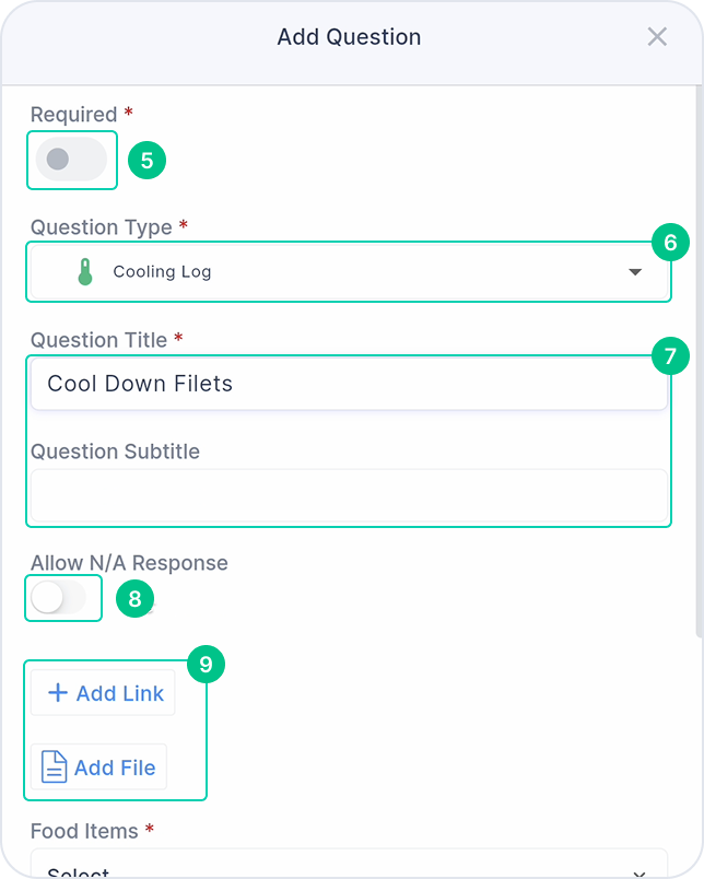 Using Cooling Logs in Checklists – KitchenIQ™