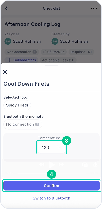 Using Cooling Logs in Checklists – VSBL
