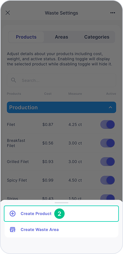 Waste Settings – VSBL